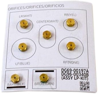 Amazon.com: Samsung DG96-00340B Range LP Conversion Kit Genuine ...