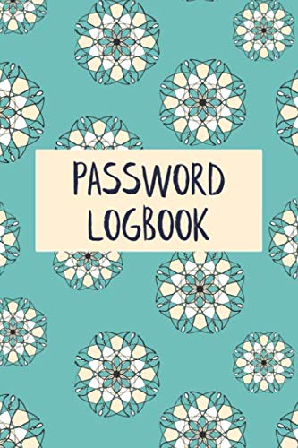 Password Logbook: Unique Coloring And Password Record Keeper Organizer ...