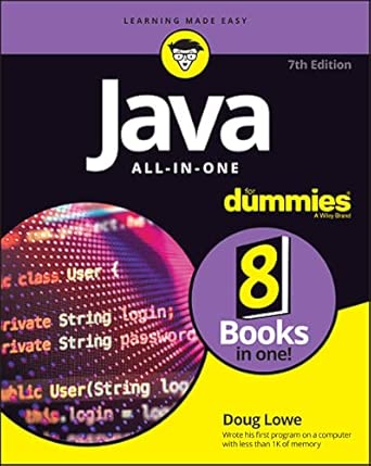 Java All-in-One For Dummies: Amazon.co.uk: Lowe, Doug: 9781119986645: Books