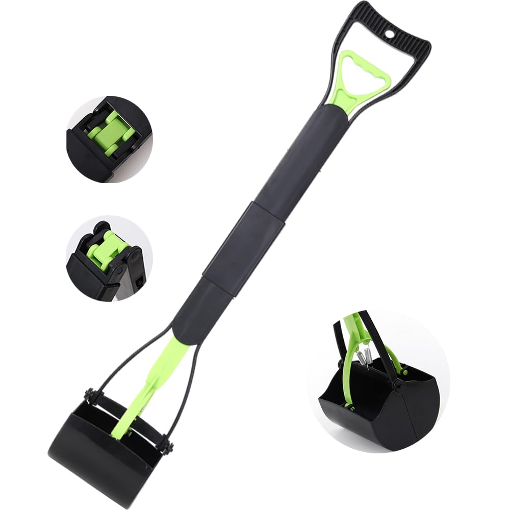 Amazon.com : 32" Portable Pooper Scooper with Long Handle Foldable ...