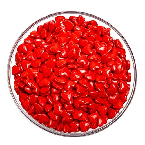 Amazon.com : Heart Shape Hard Candy RED 2 Pounds-Valentines Candy ...