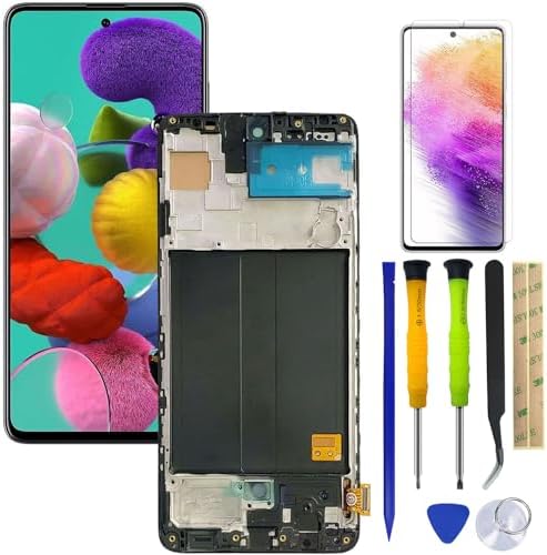 Amazon.com: HQB-Star Galaxy A51 4G A515 LCD Screen Replacement LCD Display Touch Digitizer ...