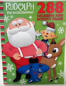 Rudolph The Red-Nosed Reindeer Celebration Season 288 Page Coloring ...