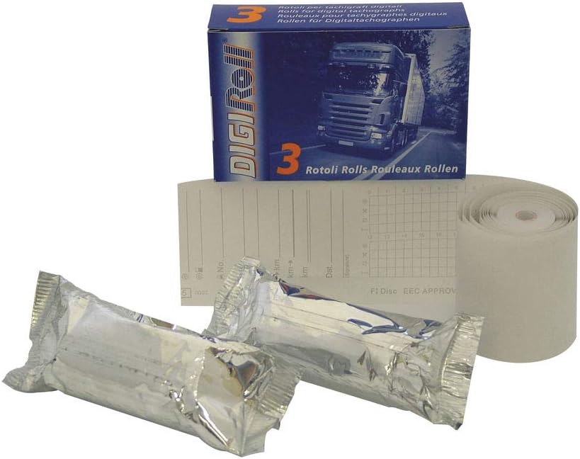 TachPro Digital Tachograph Rolls x10 boxes of 3 rolls - 100101 : Amazon ...