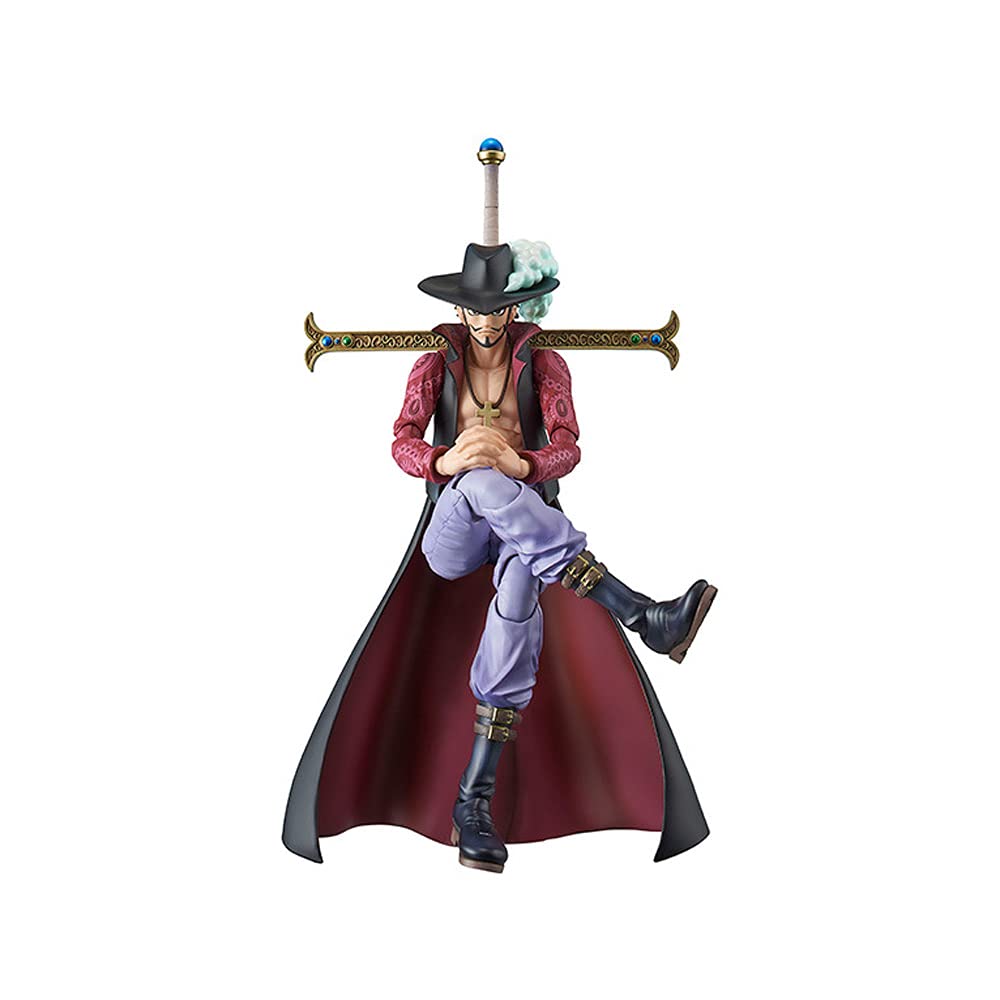 Buy Aniiii One Piece Dracule Mihawk Action Figure with Accessories ...