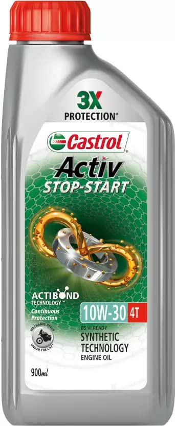 Activ Stop-start 4T Activ STOP-START Synthetic Blend Engine Oil (0.9 L ...