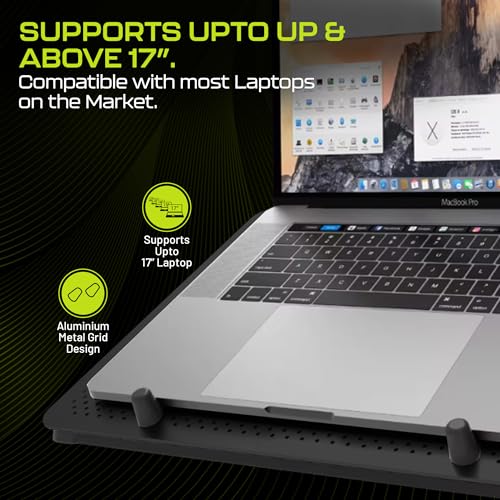 Archer Tech Lab Cooling Pad Stand for Gaming Laptop with RGB Lighting ...