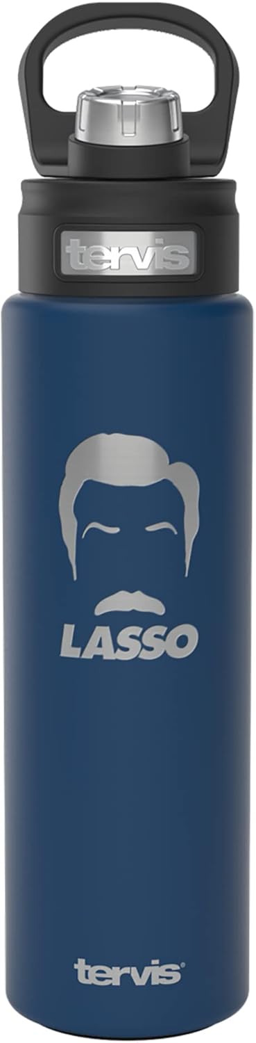 Amazon.com | Tervis Ted Lasso Silhouette Water, 24oz Wide Mouth Bottle ...