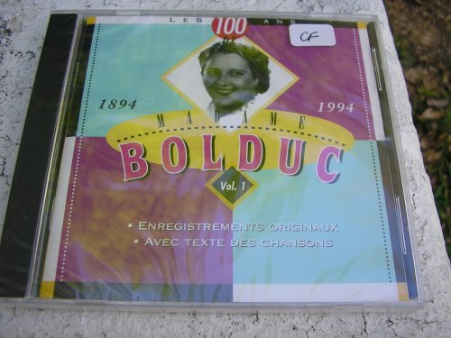 Les 100 ans de Madame Bolduc Vol 1 - Amazon.com Music