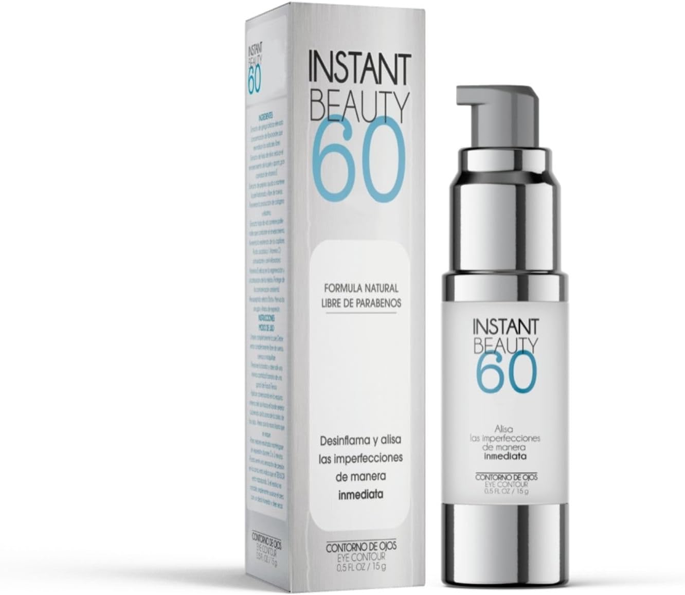 INSTANT BEAUTY 60 Gel Reductor de Arrugas | Sérum Facial Efecto Lifting Inmediato | Suaviza ...