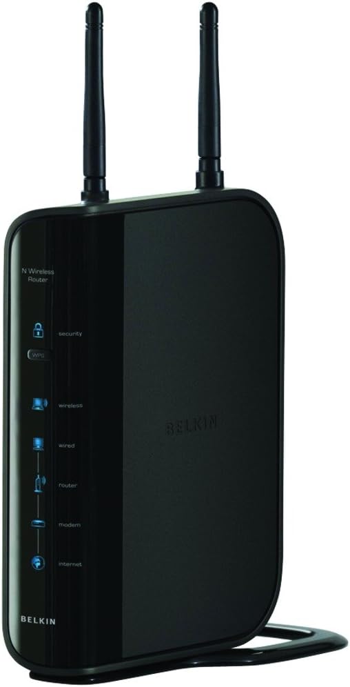 Amazon.com: Belkin Wireless N Router + 4-Ports (Older Generation ...