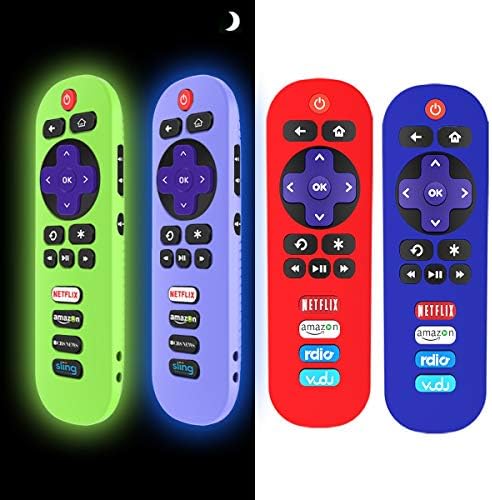 Amazon.com: 2 Pack Silicone Case for TCL Roku TV RC280 Remote ...