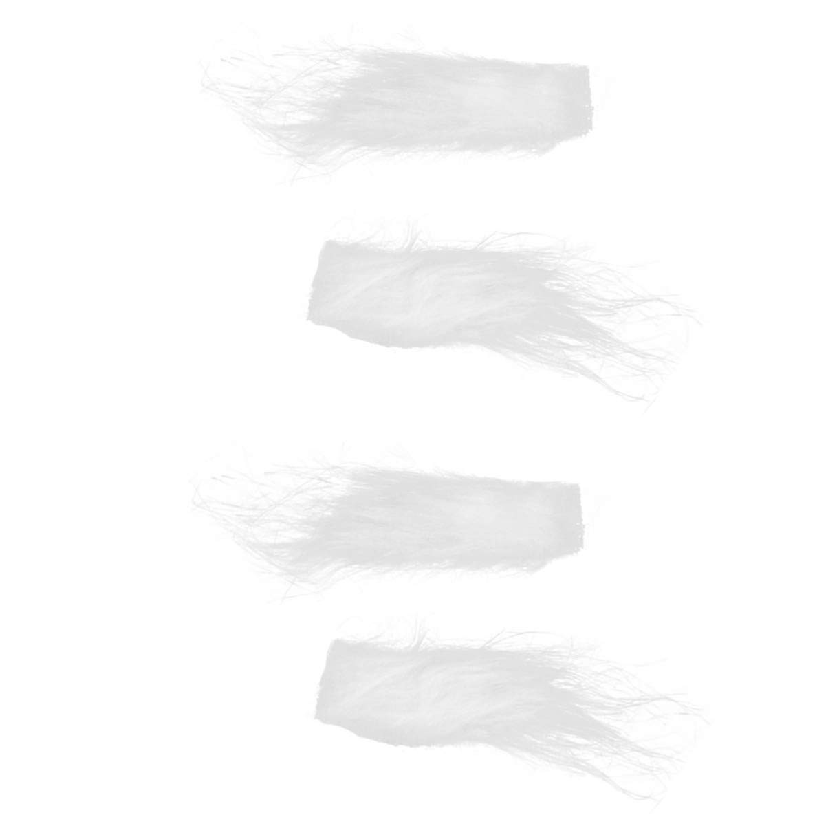 Amazon.com: Abaodam 2pairs Fake Eyebrows Self Adhesive Kit,White ...