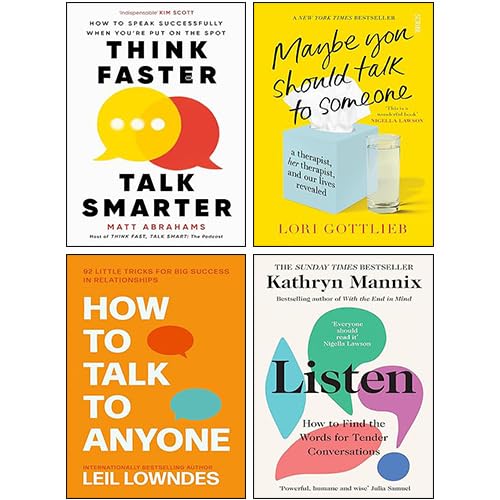 Think Faster Talk Smarter, Listen, Maybe You Should Talk to Someone ...