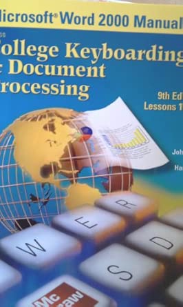 Amazon.com: Gregg College Keyboarding and Document Processing (GDP ...