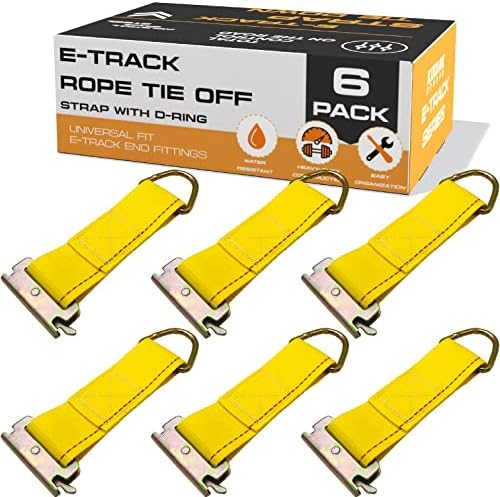Amazon.com: KODIAK STRAPS 6 Pack E Track Rope Tie Off,Heavy Duty Steel ...