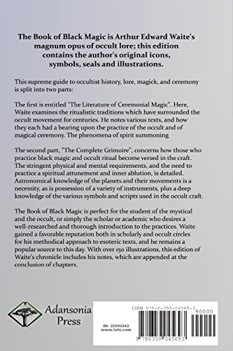 Snapklik.com : The Book Of Black Magic And Ceremonial Magic: The Secret ...