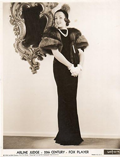 Original Photograph Arline Judge 20th Century-Fox Player 1935 Made In U ...