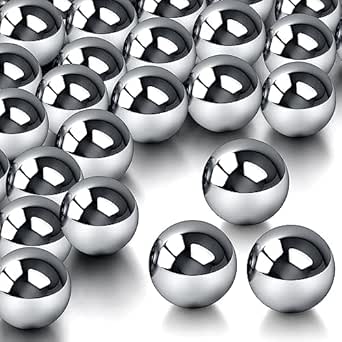 Amazon.com: Therwen 30 Pcs 1-1/16 Inch/ 27 mm Replacement Steel Balls ...