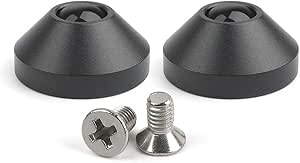 TIANQUXNGI 2Pcs Mechanical Keyboard Metal Anode Aluminum Mat Tapered ...