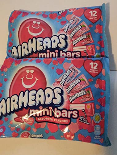 Amazon.com: Airheads Valentine's Day Mini Bars Assorted Flavors To: and ...