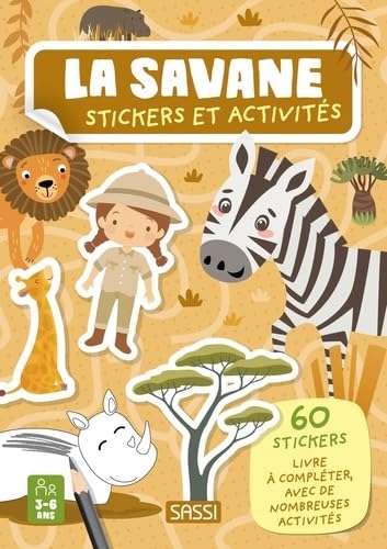 La savane. Activity book. Ediz. a colori : Bonaguro, Valentina: Amazon ...
