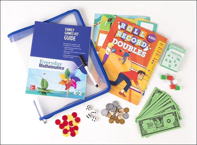 Amazon.com: Everyday Mathematics 4: Grades K-2, Family Games Kit ...