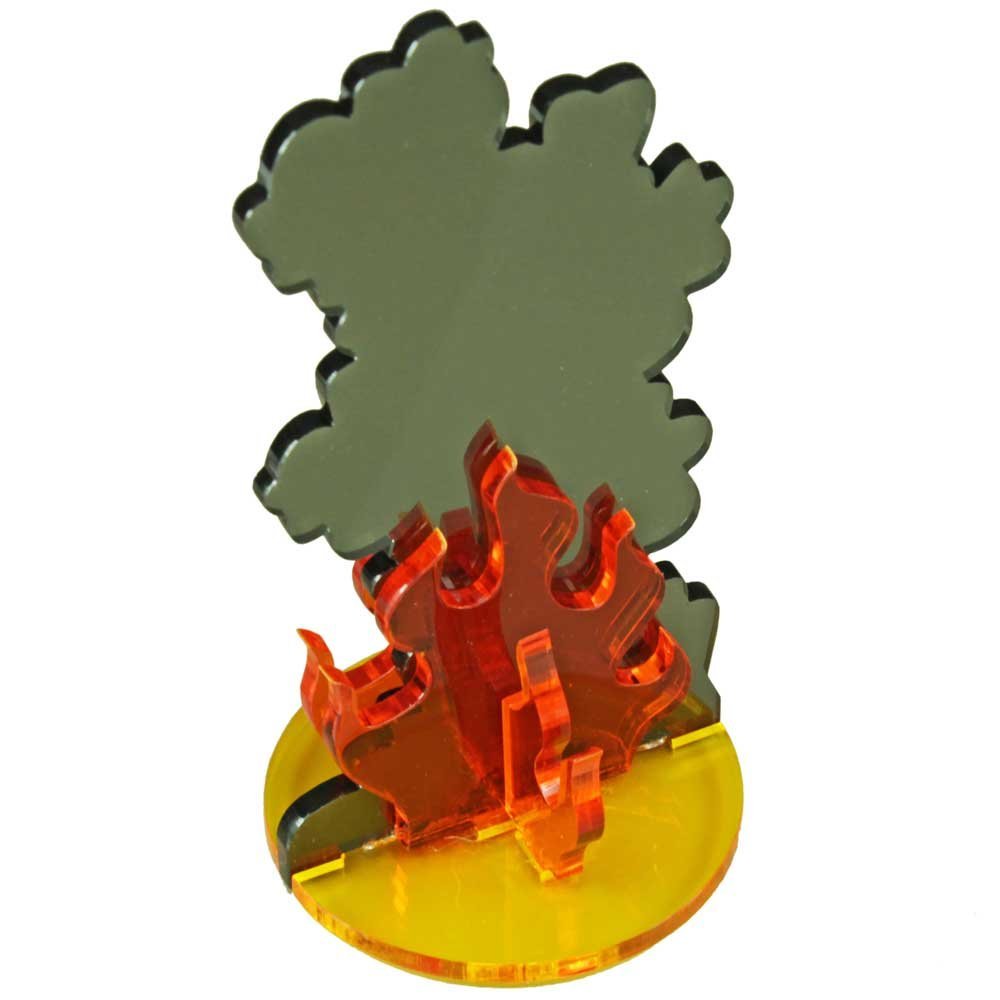 Snapklik.com : LITKO Flaming Wreckage Marker Burning Wreckage Miniature ...