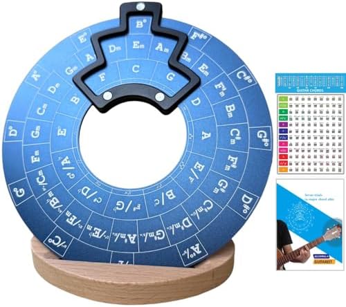 Amazon.com: Circle of Fifths Wheel Metal Melody Tool, Guitar Music ...