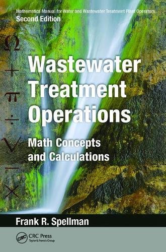 Buy Mathematics Manual for Water and Wastewater Operators: Wastewater ...
