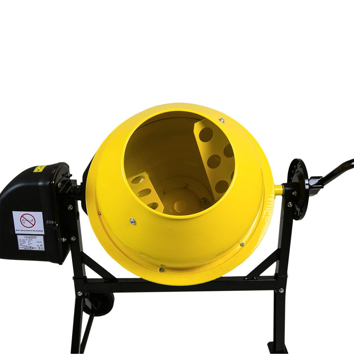 6 Cuft Gas Poly Concrete Mixer 600cmpl 8hp By Cleform Gilson Portable