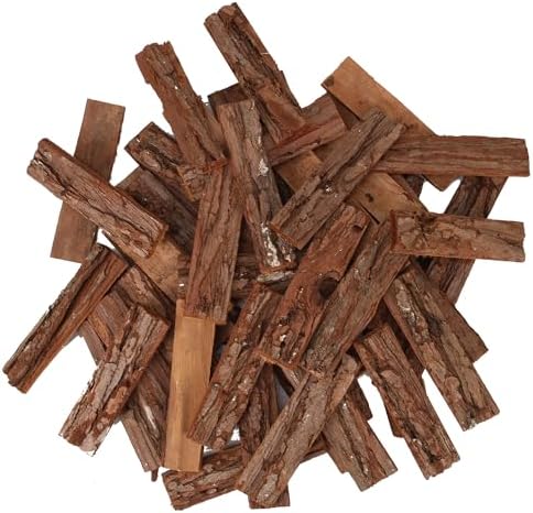 Amazon.com: Oungy 300PCS 4 Inch Long Wood Log Sticks for Crafts Natural ...