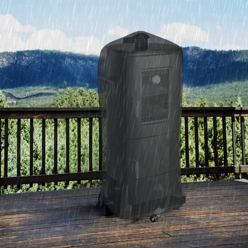 Vertical Propane Smoker with Temperature Control, BBQ Smoker Grill ...