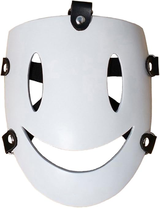 Rulercosplay High-Rise Invasion Tenku Shinpan White Smile Mask ...