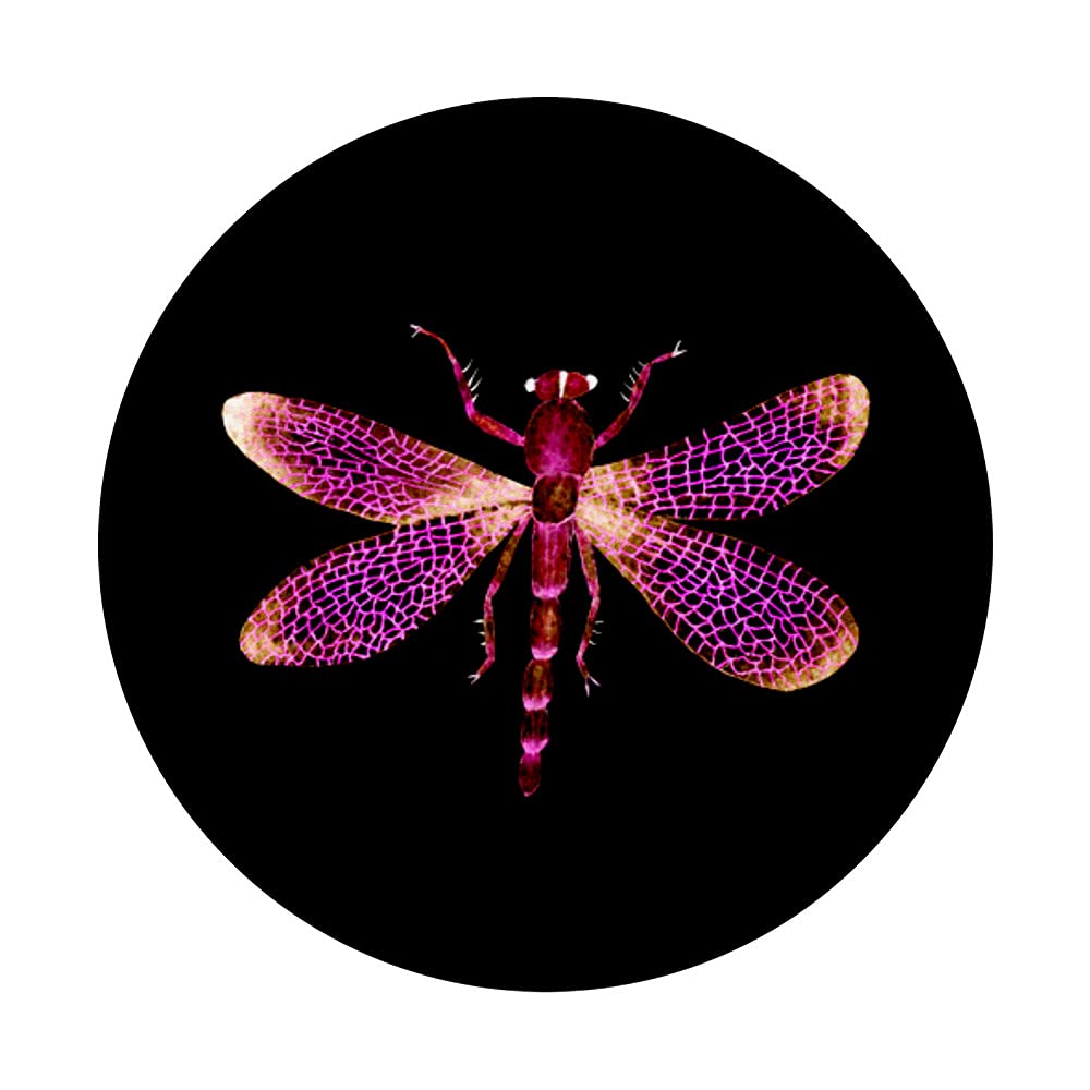 Disegno Libellula Viola