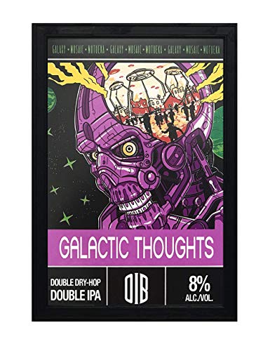 Amazon.com: Craft Beer Posters - Gifts for Craft Beer Fan - Old Irving Brewing (Galactic ...
