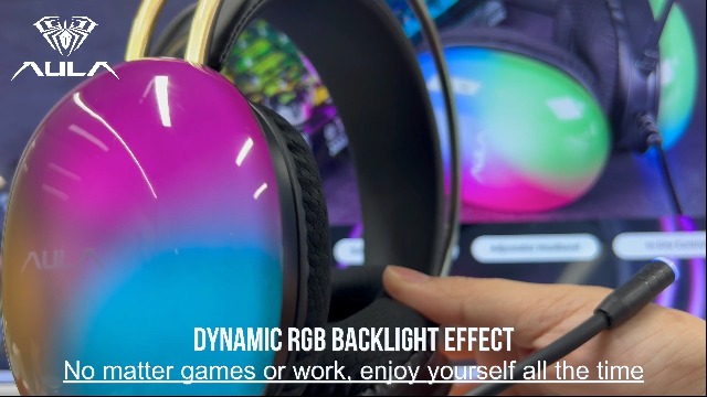 Watch AULA S505 Black USB Gaming Headset with Noise Cancelling Mic on ...