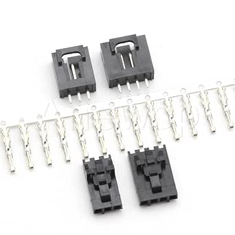 elpart MX2.54 TJC8 Connector Straight pin Header + Housing + Terminal 2P 3P 4P 6P 8P-12Pin with ...