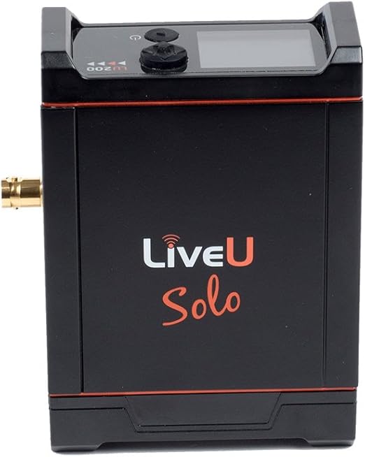 Amazon.com: LiveU Solo Wireless Live Video Streaming Encoder, SDI/HDMI ...