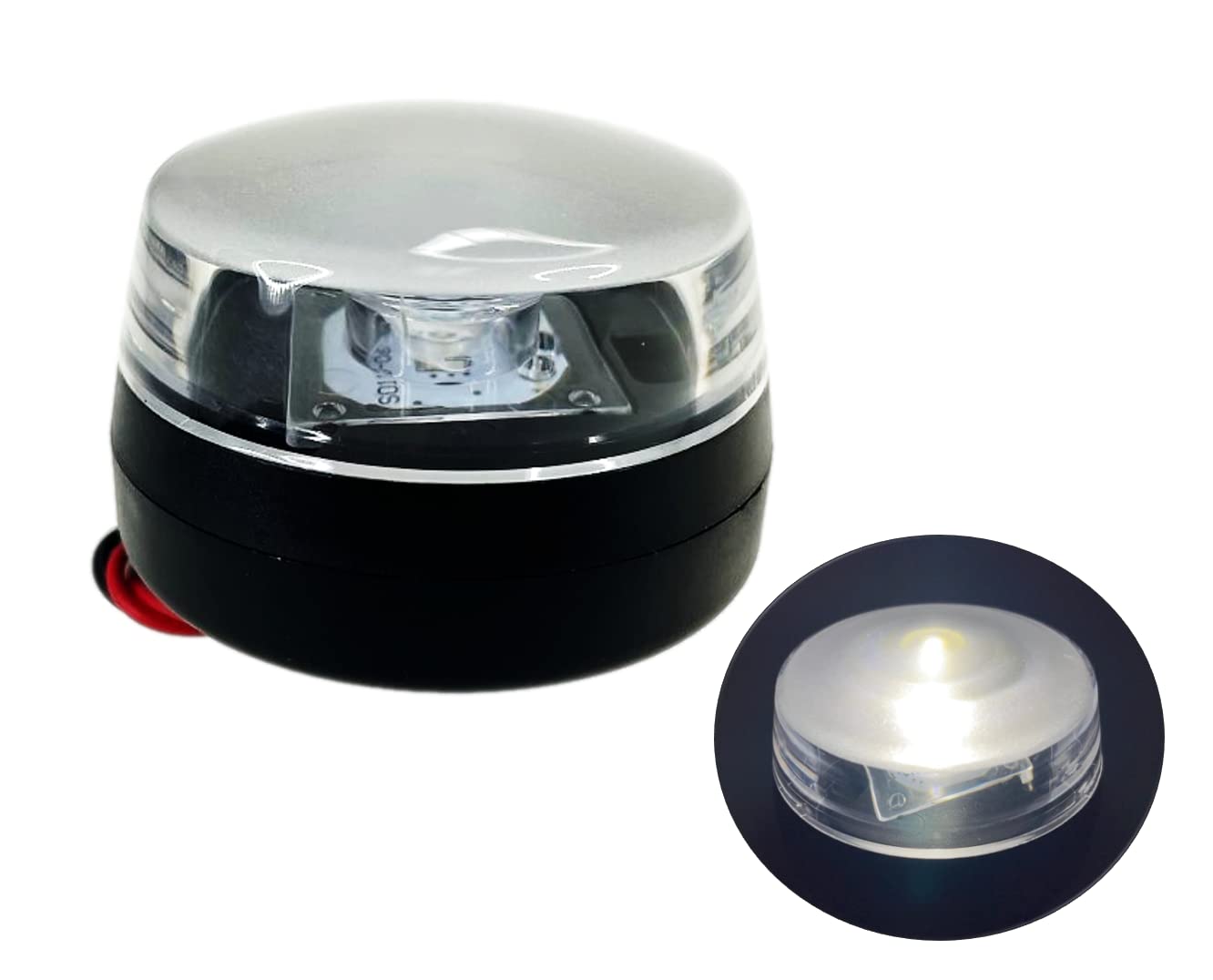 Amazon.com: Pactrade Marine Boat WakeTower All Round Anchor Light LED ...