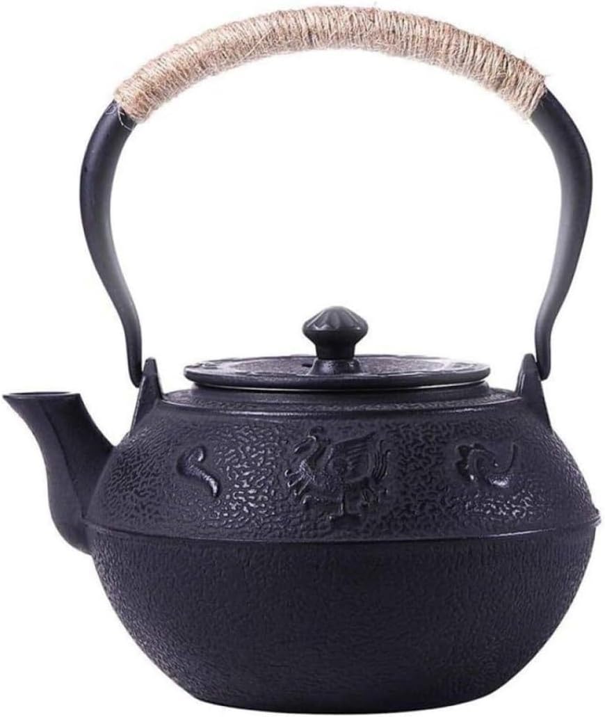 BODHIS Japanese Cast Iron Teapot Chinese Teapot 1200ML/1.2L Japanese ...