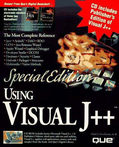 『Special Edition Using Visual J++』｜感想・レビュー - 読書メーター