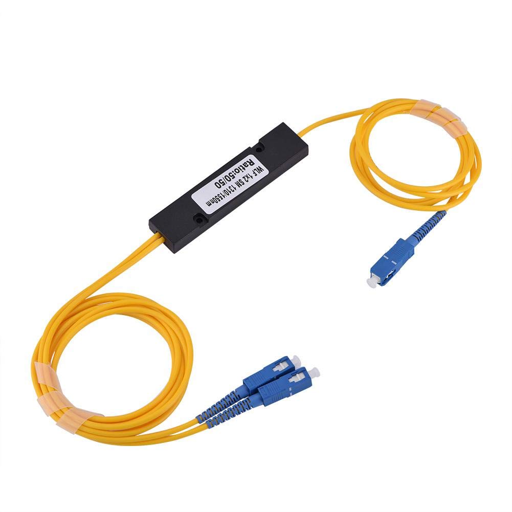 Optical Fiber Splitter Cable, 1 to 2 Singlemode SC Optical Audio Cable ...