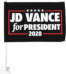 Amazon.com : JD Vance for President Flags for Car 12x18 Inch JD Vance ...