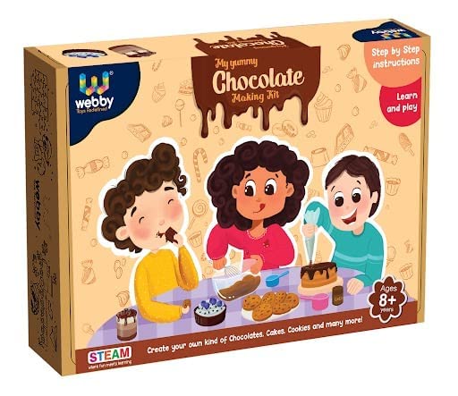 DIY My Yummy Chocolate Making Kit, Educational & Learning Activity Toys ...