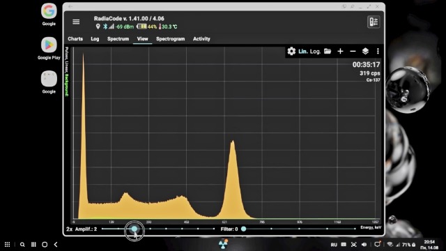 Watch Radiacode Geiger counter features on Amazon Live