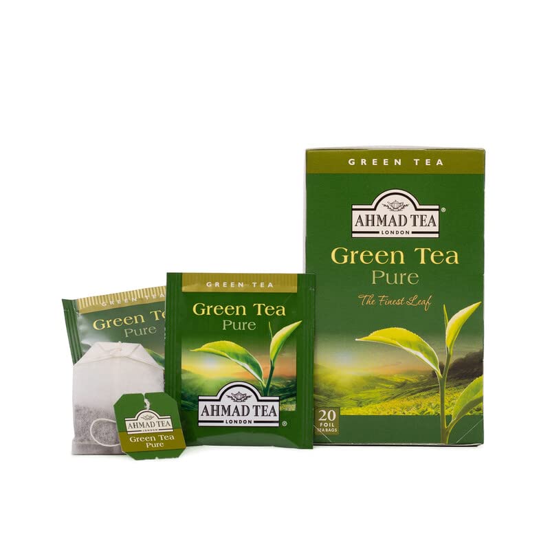Ahmad Tea s – Té verde original de 1.4 onzas – 20 bolsas de té – Yaxa ...