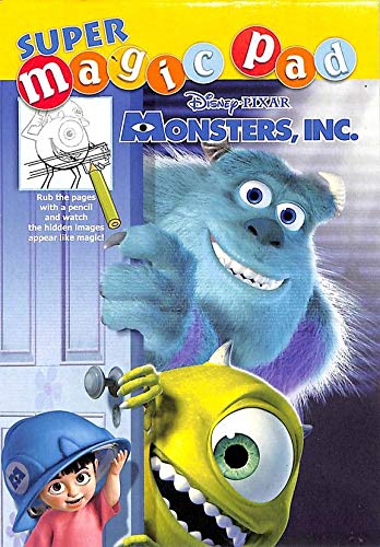 Buy Disney Super Magic Pad Pixar Monsters, Inc Book Online at Low ...