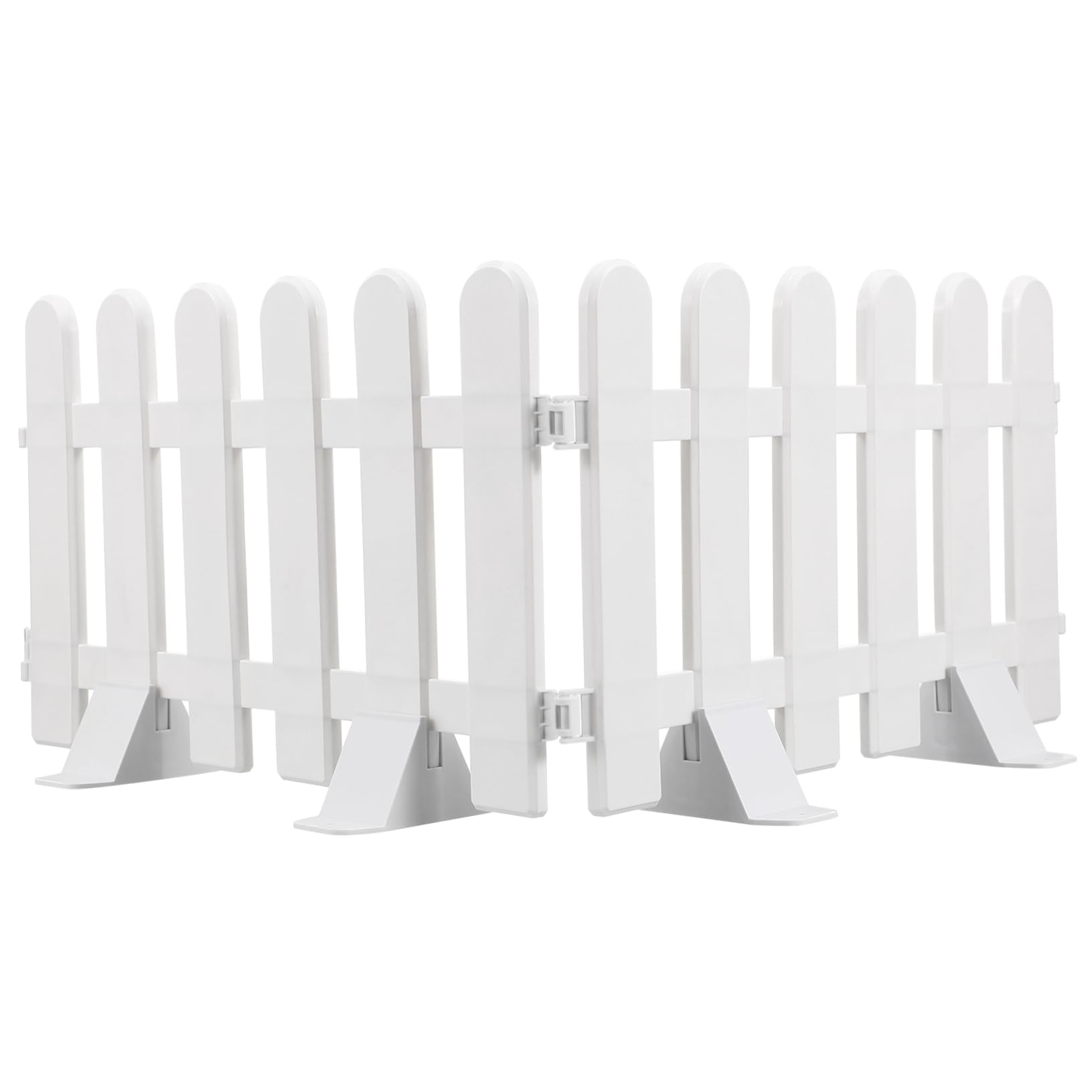 Small White Plastic Garden Fence Small White Picket Fence