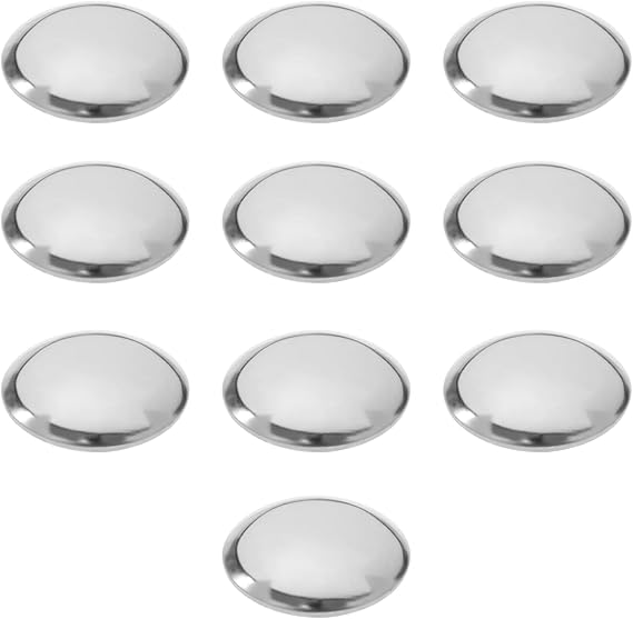 YINETTECH 10Pcs Star-Lock Dome End Axle Caps Stainless Steel Bearing ...